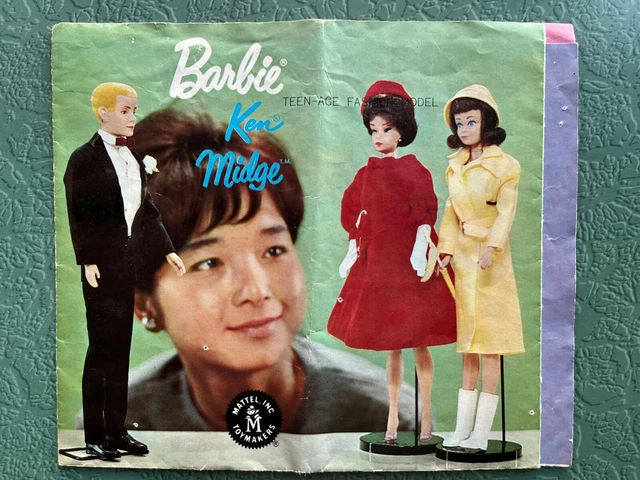 VERY RARE SECOND release Barbie JAPANESE EXCLUSIVE booket, early 60s £ ...