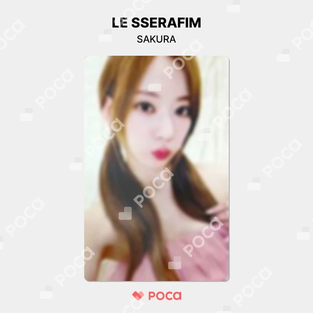 [LE SSERAFIM SAKURA] ANTIFRAGILE MUSICPLANT Benefit Photocard EUR 21,12 - PicClick FR