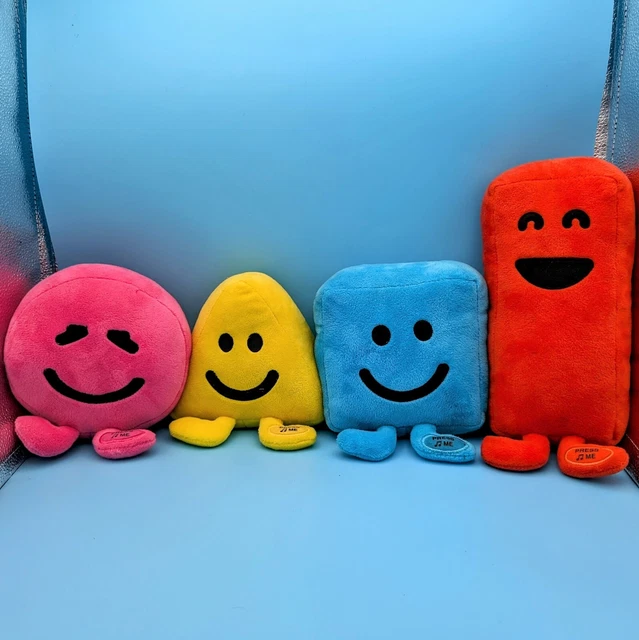 MR MAKER 4 x Plush Talking/Singing Shapes CBeebies All Tested Working £ ...
