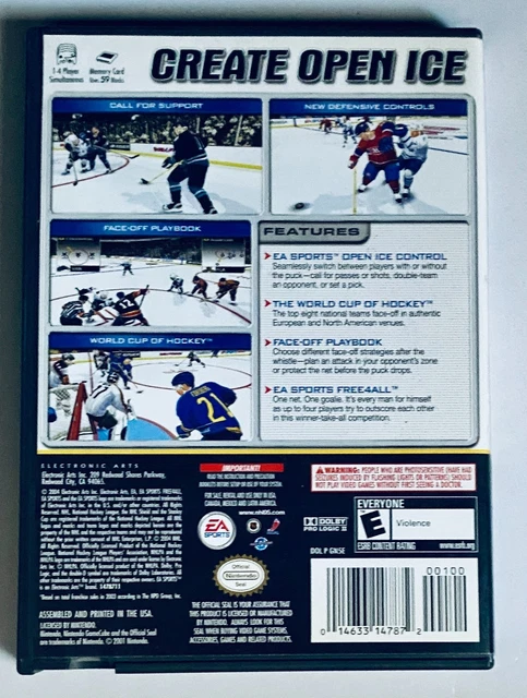 NHL 2005 NINTENDO GameCube cib complete $5.24 - PicClick CA