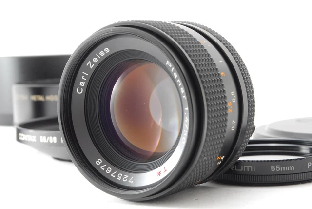CONTAX CARL ZEISS Planar T* 50mm F1.4 MMJ C/Y Standard Lens From JAPAN ...