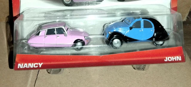 MATTEL DISNEY PIXAR CARS Paris Tour - Nancy and John - NRFP £13.89 ...