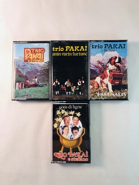 TRIO PAKAI RARE TITRES Lot De 4 CASSETTE AUDIO K7 EUR 9,99 - PicClick FR
