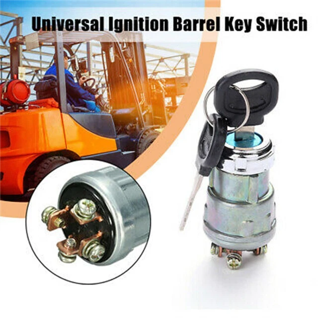 HEAVY DUTY IGNITION Switch with 4 Position for Car MotorCycle Bike Boat ...