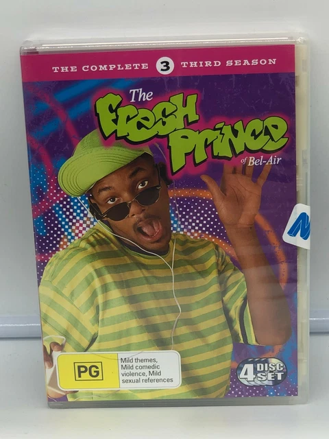 FRESH PRINCE OF Bel Air : Season 3 DVD Brand New Sealed Region 4 $10.95 ...