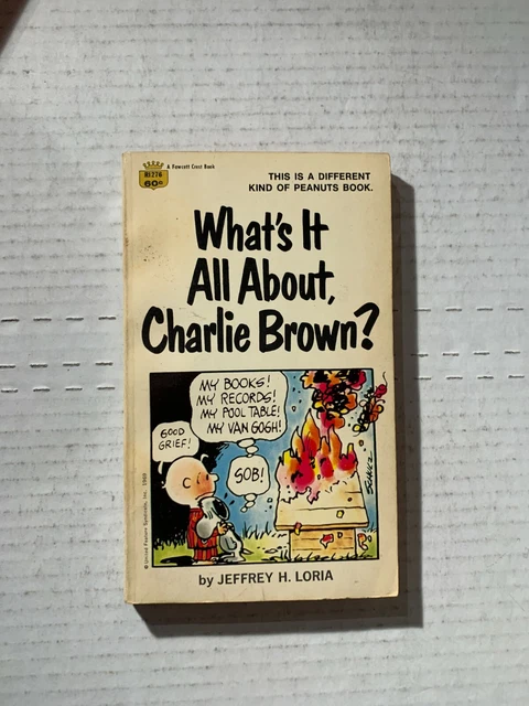 WHAT'S IT ALL About Charlie Brown? Peanuts Book (Jeffrey H. Loria, 1969 ...