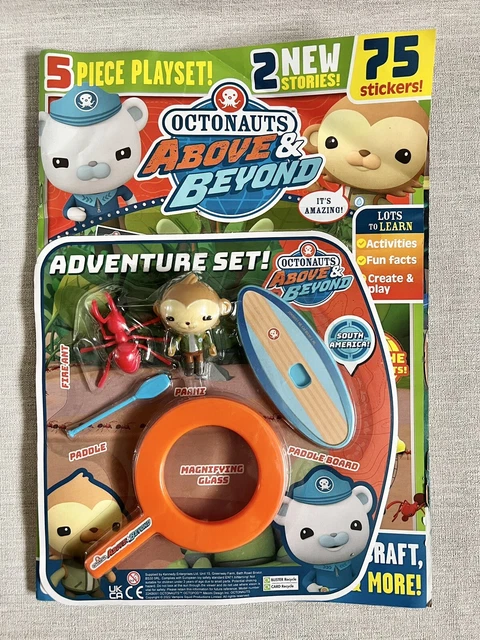 OCTONAUTS MAGAZINE ABOVE and Beyond Paani Figure Ant Toys Back Issue £ ...
