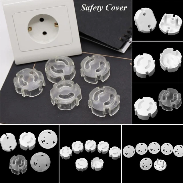 EUROPEAN STANDARD POWER Socket Plug Anti-Electric Outlet Guard ...
