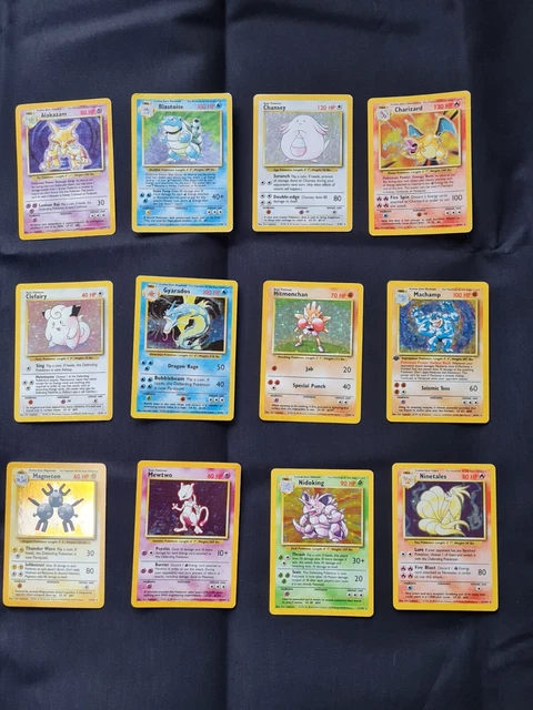 COMPLETE POKEMON TRADING card game Base, jungle, Fossil sets, inc ...