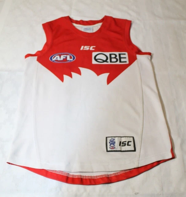 ISC SYDNEY SWANS AFL Licensed on Field Team Gear Home Supporters ...