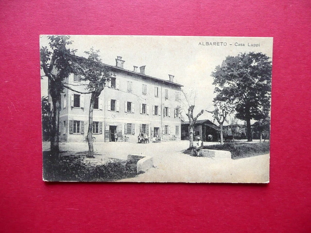 CARTOLINA ALBARETO MODENA Casa Luppi Non Viaggiata Anni '20 Originale ...