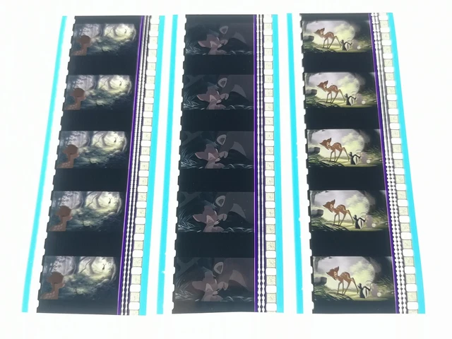 BAMBI 2 DISNEY 35mm Film Cell Strips Animation Movie Collectable ...