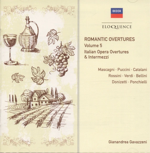 ROMANTIC OVERTURES Vol.5: Italian Opera Overtures CD $9.95 - PicClick AU