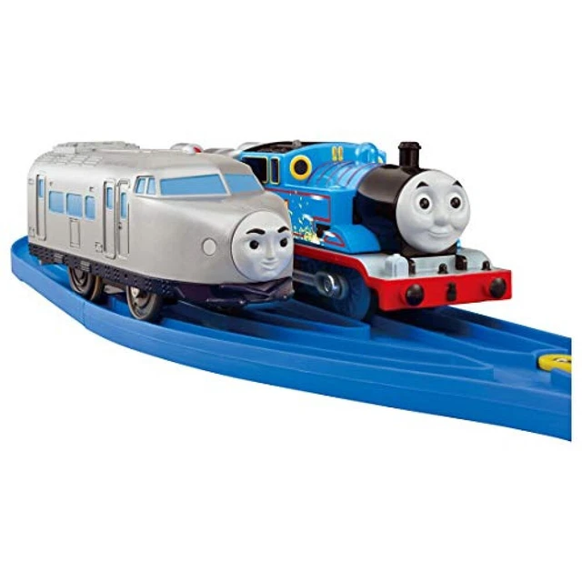 TAKARA TOMY PLARAIL Thomas the Tank Engine Kenji and Thomas Running Set ...