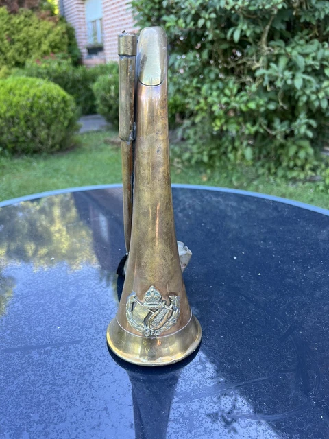 ANCIEN CLAIRON DE cavalerie clairon harmonie militaire EUR 19,00 - PicClick FR