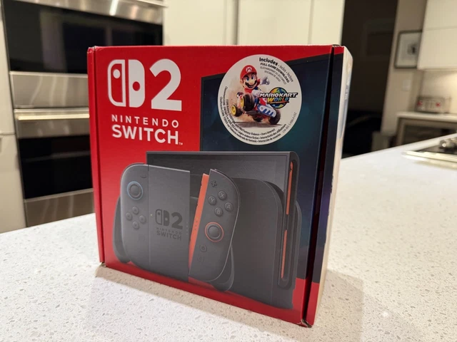 NINTENDO SWITCH 2 - Mario Kart World Bundle - Unopened, Ready To Ship ...