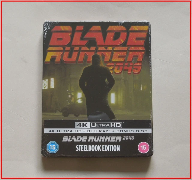 BLADE RUNNER 2049 - Uk 4K Ultra Hd + Blu-Ray Steelbook * New & Sealed *** £36.97 - PicClick UK