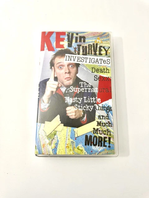 KEVIN TURVEY INVESTIGATES Vhs Video Tape Vintage Rik Mayall £11.11 ...