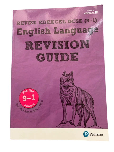 PEARSON EDEXCEL GCSE (9-1) English Language Revision Guide £5.99 ...