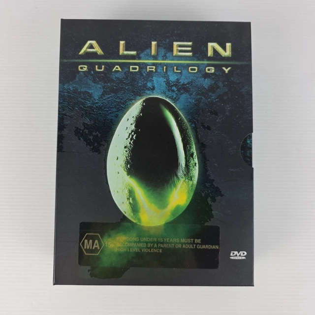 ALIEN QUADRILOGY DVD Collector's Edition Complete Box Set 9-Disc Region ...