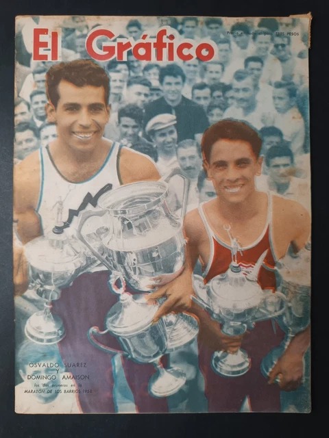 RIVISTA EL GRAFICO numero 2048 anno 1958 - Suarez y Amaison EUR 25,00 ...
