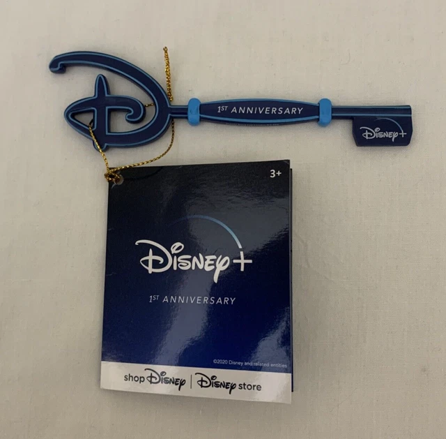 DISNEY PLUS 1ST ANNIVERSARY OPENING CEREMONY KEY DISNEY STORE - *RARE ...