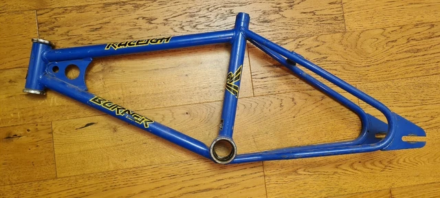 RALEIGH BURNER FRAME Genuine Early 1980s OLD School BMX BLUE TUFF ...
