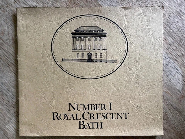 NUMBER 1 ROYAL Crescent Bath - 1970's Guidebook £4.69 - PicClick UK
