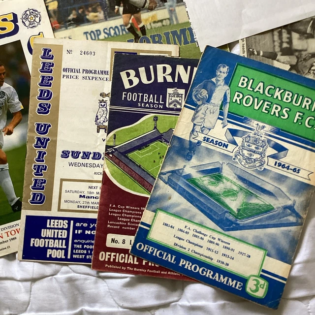 NICE LITTLE BUNDLE of 70/80 Leeds Utd mainly homes. 70s to 2010s £5.42 ...