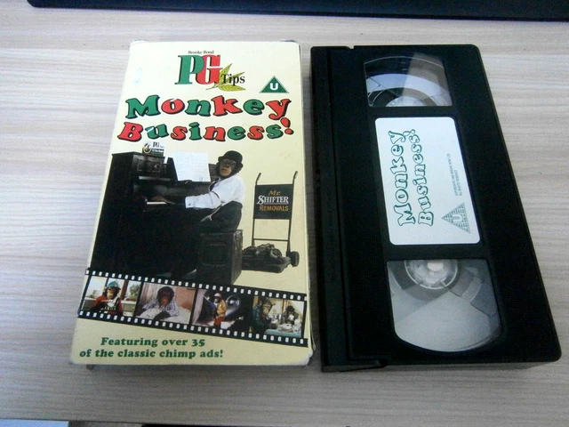 VINTAGE PG TIPS video Monkey Business VHS 1993 £4.62 - PicClick UK