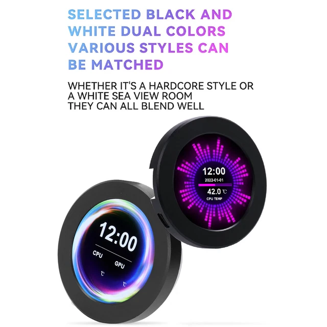 CPU LIQUID COOLER Screen AIO Display Screen Upgrade Kit Power Saving Stepless $90.53 - PicClick AU