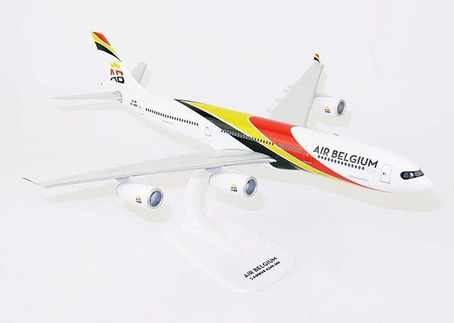 AIR BELGIUM SCALE 1-200 model Airbus A340-300 OO-ABA Vliegtuig Avion ...