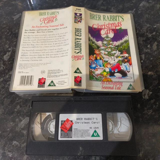 BRER RABBITS CHRISTMAS Carol Vhs Video £6.00 - PicClick UK