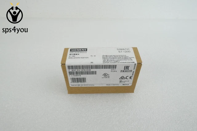 SIEMENS SIMATIC S7 1200 Simulator Module Kippschalter (6ES7 274-1XF30 ...