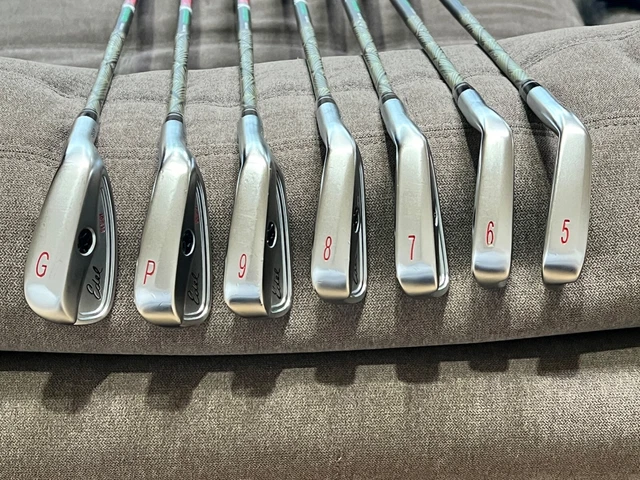 EDEL SLS-01 SINGLE Length 5-PW,GW IRON SET w/EXTRA weights Paderson ...