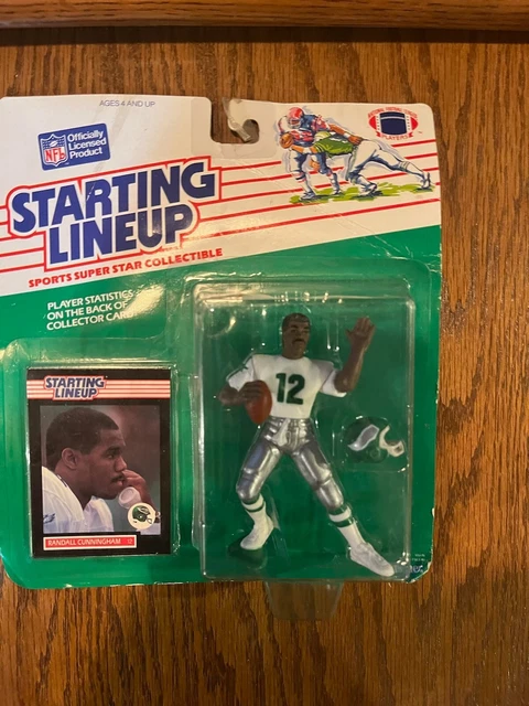 1989 NFL STARTING Lineup Randall Cunningham Action Figure Philadelphia ...