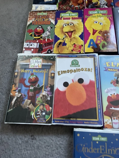 SESAME STREET VHS Lot £22.16 - PicClick UK