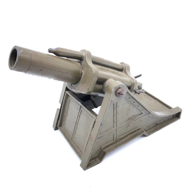 VINTAGE POSEABLE DIE Cast Metal Cannon by Britains of England LTD ! $26 ...