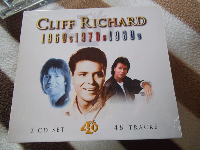 CLIFF RICHARD 1960S/1970S/1980S (CD) 3 CD Set 48 Tracks NEW Unused £4. ...
