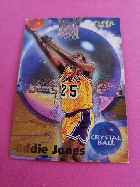 EDDIE JONES LOS Angeles Lakers Carte Nba Fleer 1996-97 #301 EUR 2,00 ...