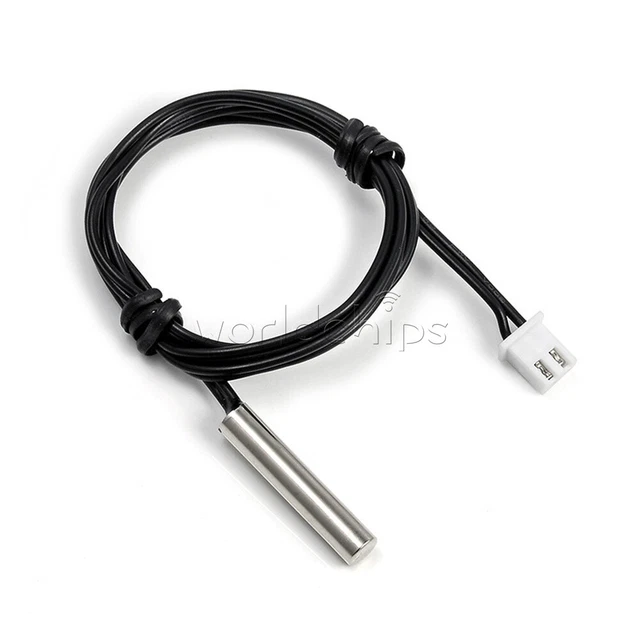 2.5M NTC THERMISTOR Accuracy Temperature Sensor 10K 1% 3435 Waterproof ...