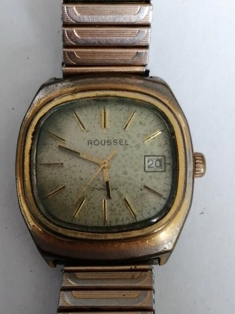 MONTRE MÉCANIQUE VINTAGE Louis Roussel Homme Complete Fonctionne EUR 12 ...