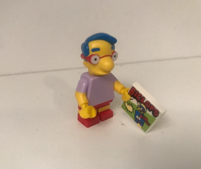 LEGO SIMPSONS SERIES 1 Mini Figure Milhouse Van Houten 71005-9 SIM015 ...