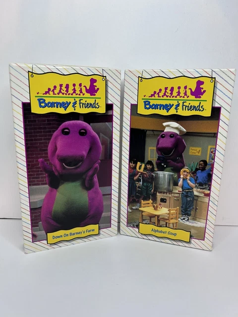 VINTAGE BARNEY & Friends VHS Lot Of 2 Time Life Video 1992 £11.24 ...