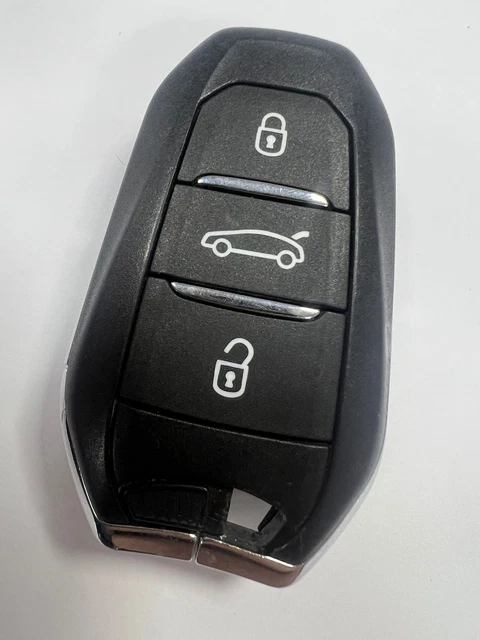 GENUINE VAUXHALL 3 Button Remote Smart Key Fob Tested & Working Valeo ...