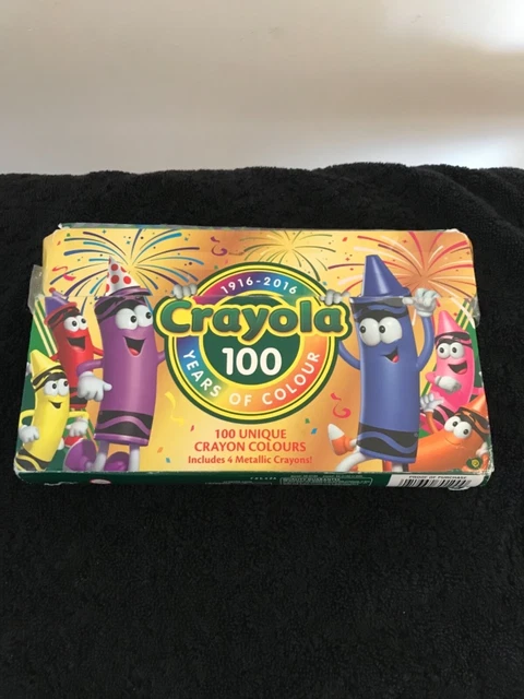 CRAYOLA CRAYONS 100 year anniversary set - 100 Crayons £10.00 - PicClick UK