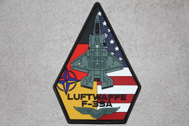 PATCH PVC, LUFTWAFFE, TaktLwG 33, Future Lockheed Martin F-35A ...