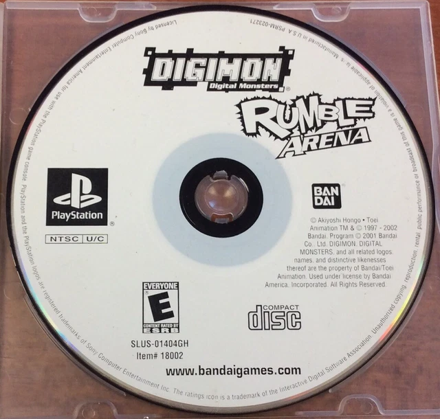 DIGIMON RUMBLE ARENA (Playstation 1 PS1) nur Disc EUR 13,22 - PicClick DE