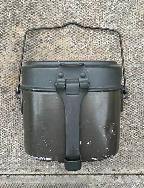 VINTAGE EAST GERMAN Army NVA Mess Kit Aluminum Canteen Cold War DDR GDR ...