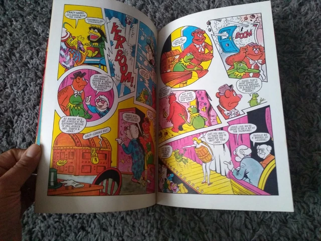 THE MUPPET SHOW VINTAGE ANNUAL 1977 Jim Henson Retro 44th Birthday Gift ...